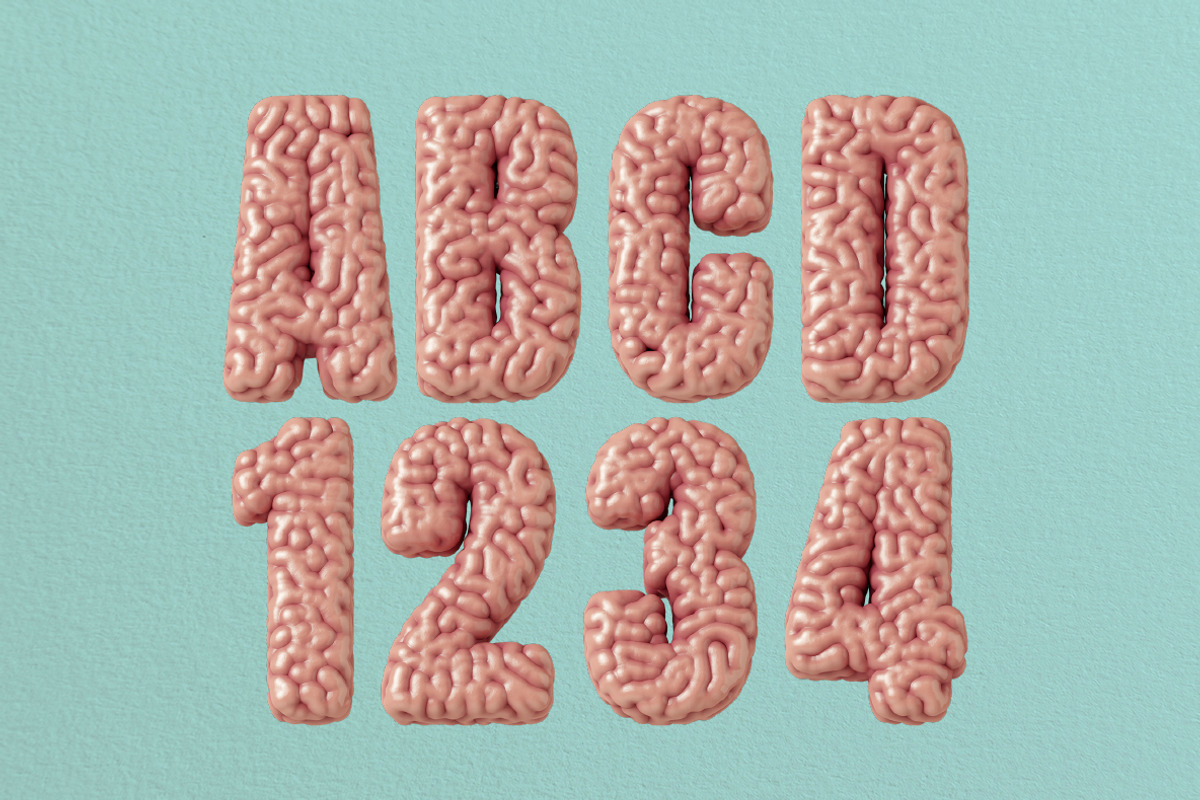 Brain OpenType Font