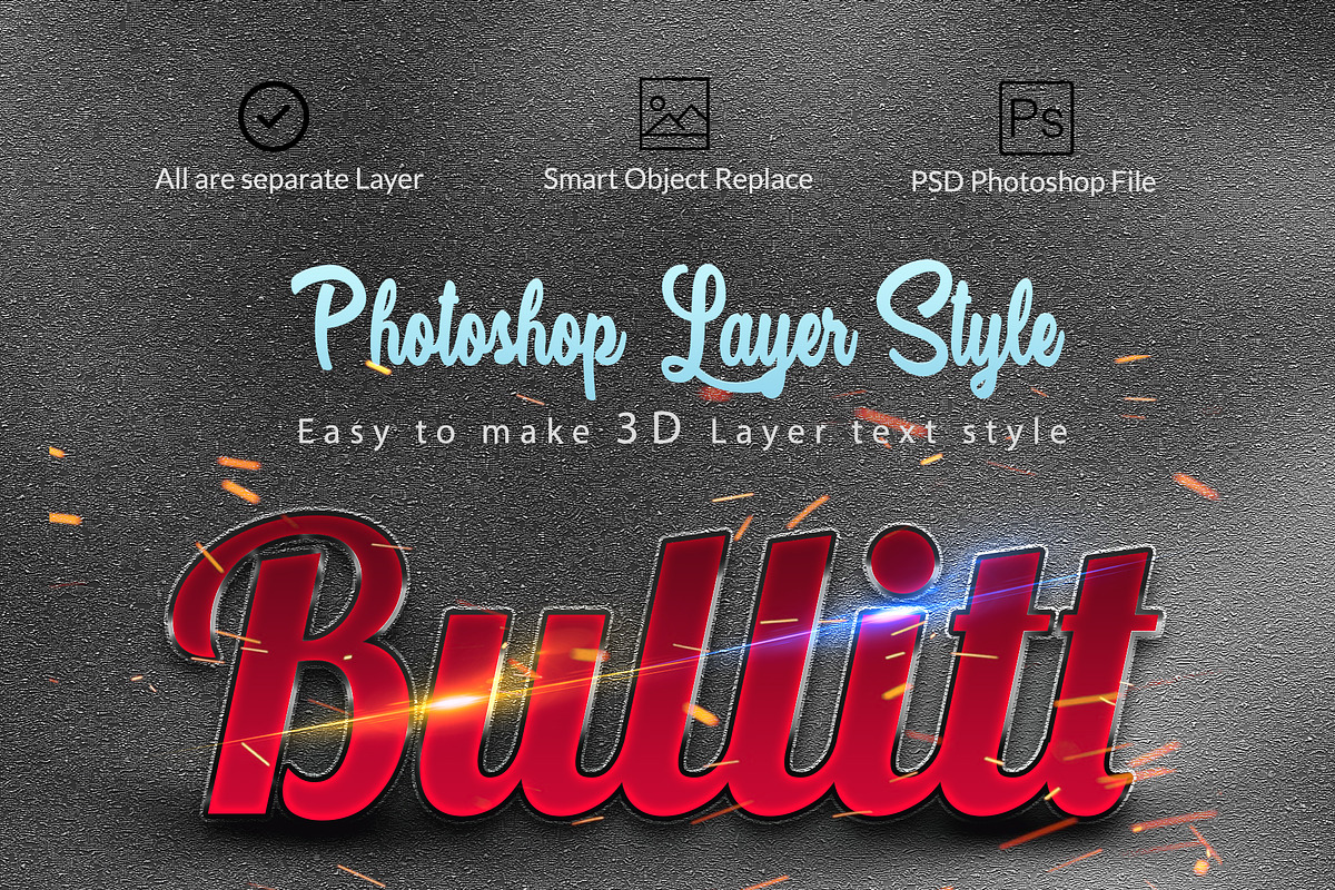 3D Bundle Photoshop Layer Style, a Layer Style Add-On by MRI STUDIO