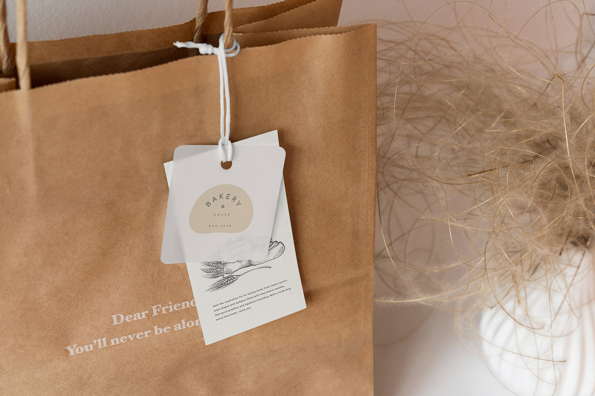 Hang Tag Mock-Up Set