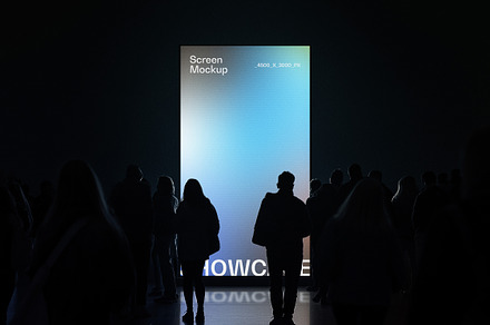 Digital Poster Mockup, an Advertising Mockup by baim_std