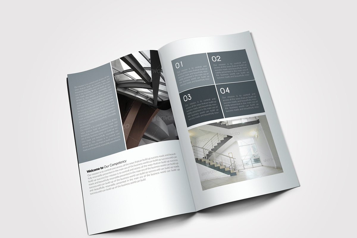 12 Pages Bi Fold Brochure Catalog, a Brochure Template by Business Flyers