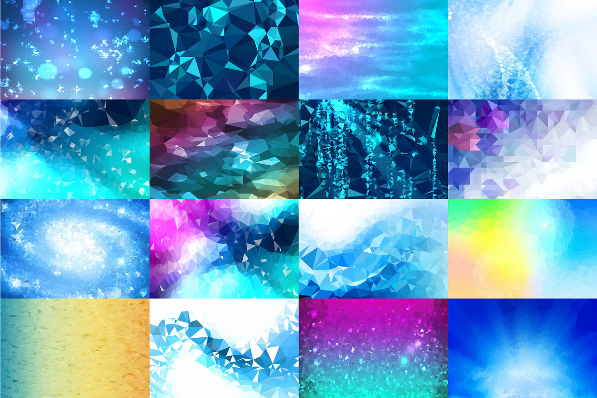 60 abstract HQ backgrounds bundle | Creative Market