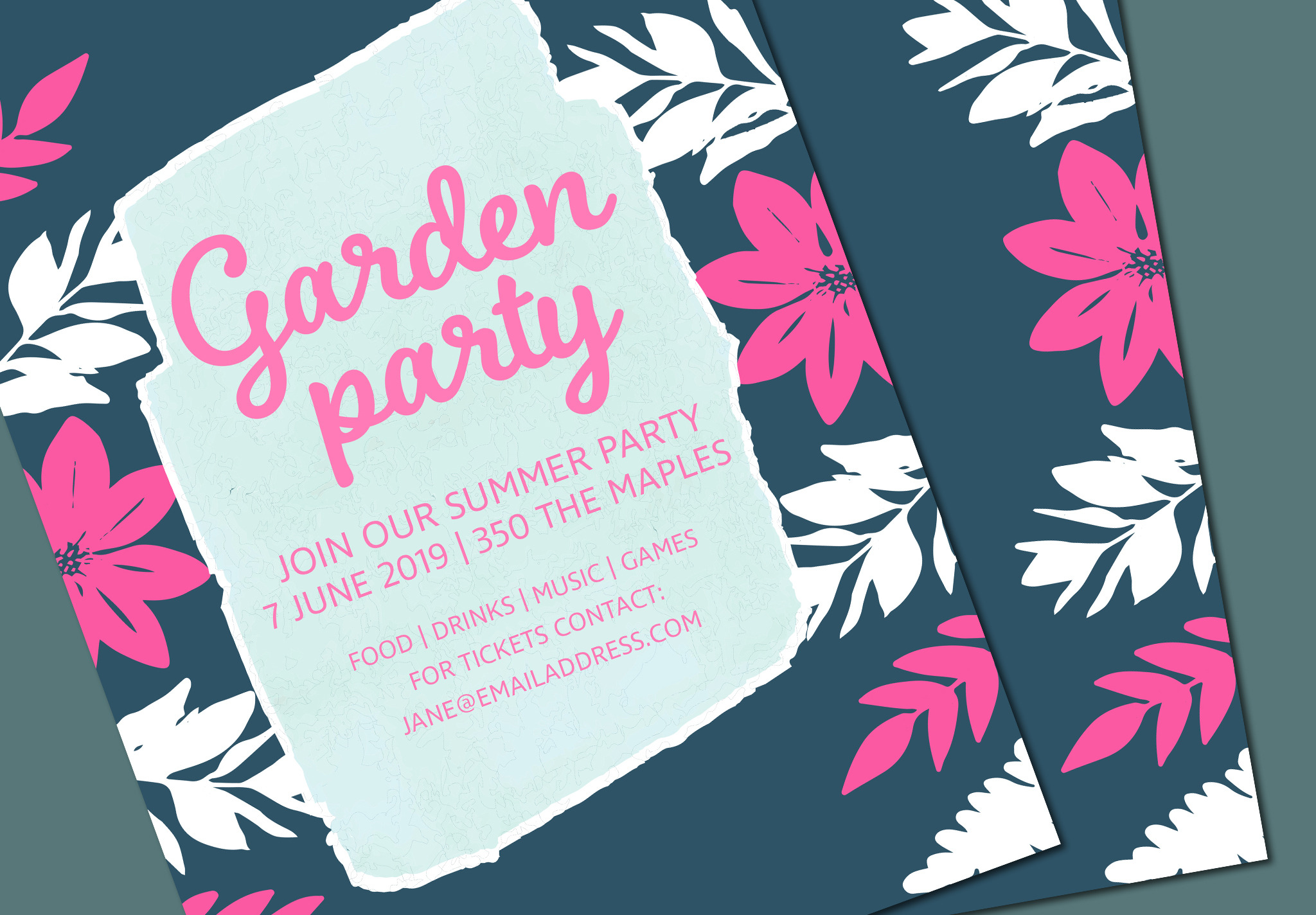 Party Invite Poster, a Poster Template by wavebreak