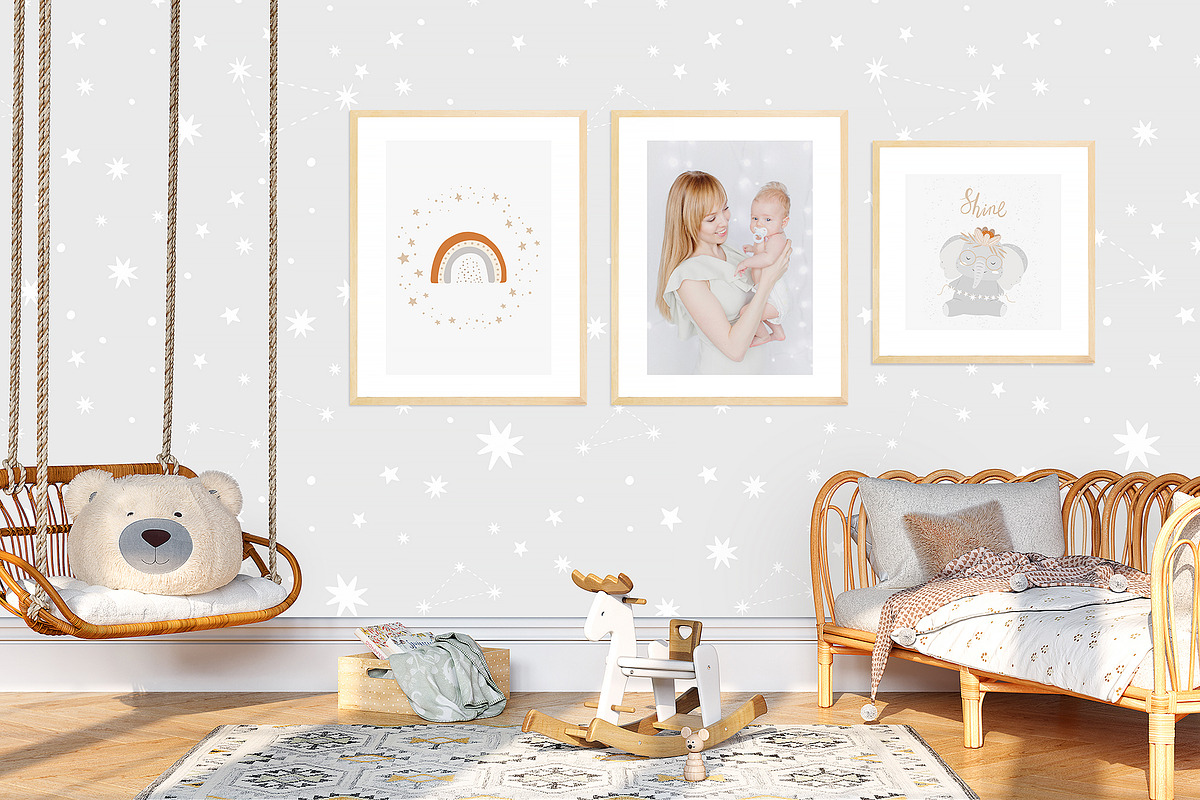Baby Cute Posters Bundle Collection