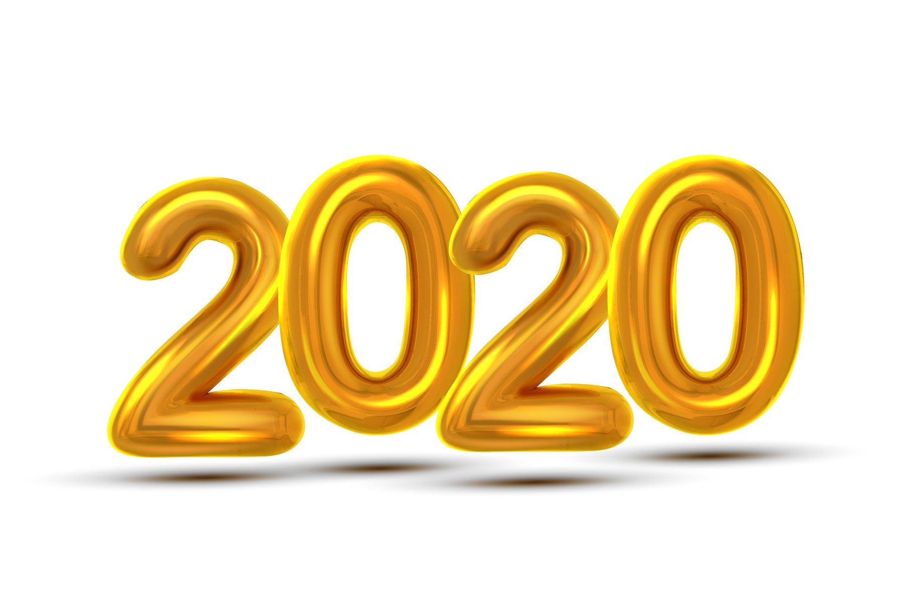 2020 New Year Celebration Banner, an Object Graphic by pikepicture