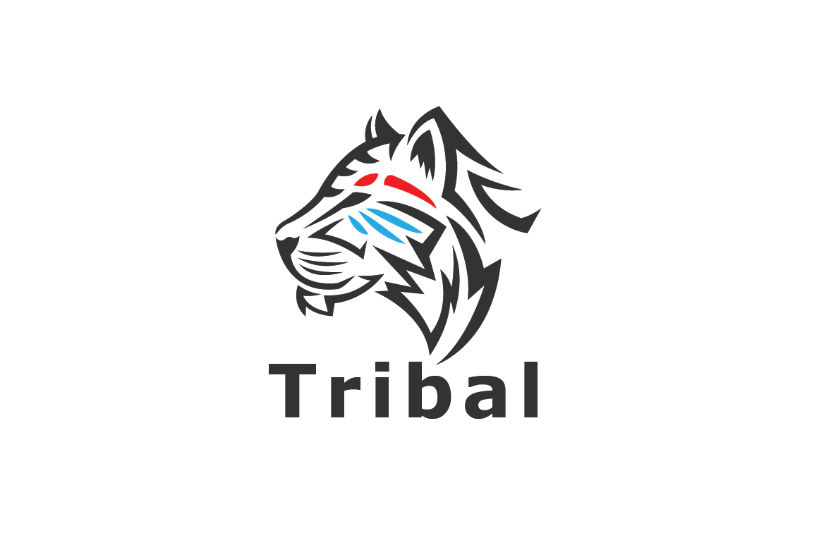 Tribal Tiger Logo Template, a Branding & Logo Template by Heavtryq Design