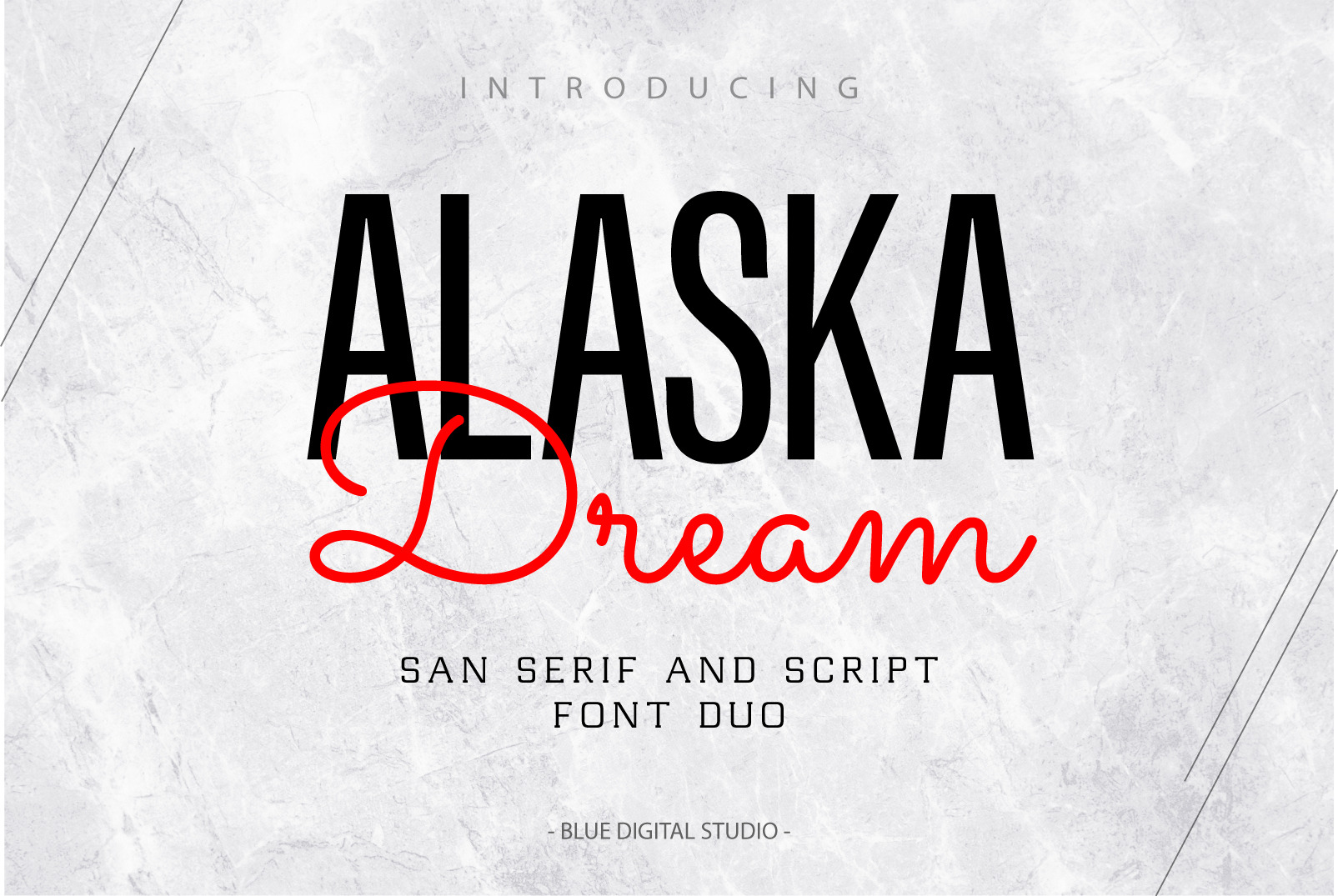 Alaska Dream Font Duo Serif & Script | Creative Market