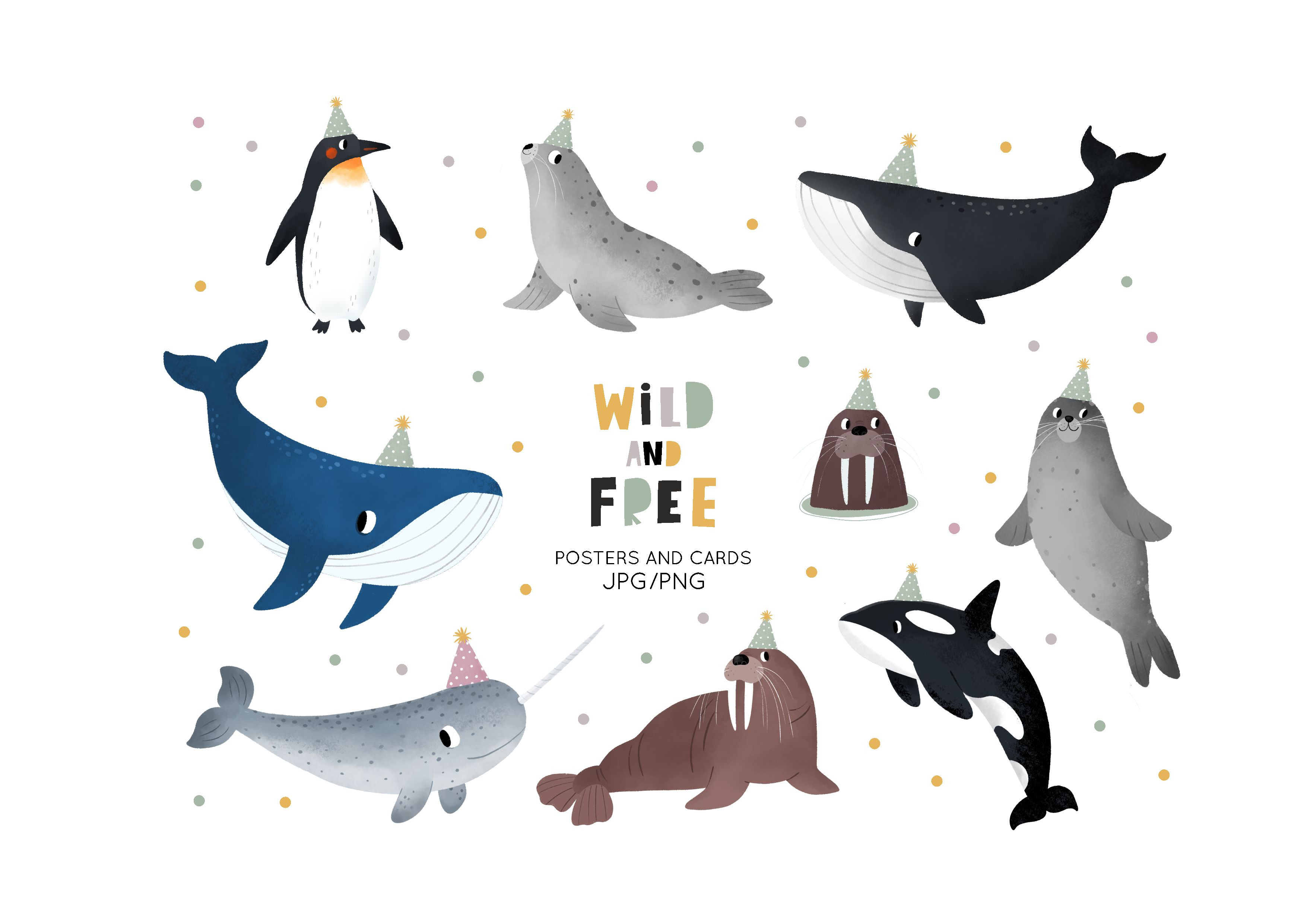 Birthday Arctic Animals