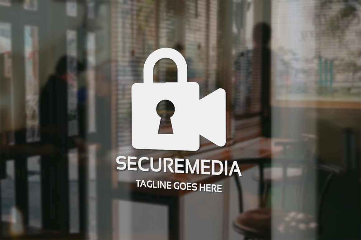 Secure Media Logo, a Branding & Logo Template by Design_Planet