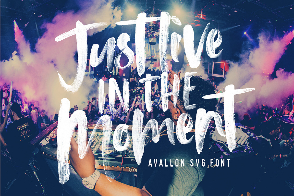 Avallon OpenType-SVG Font, a Font by Sam Parrett