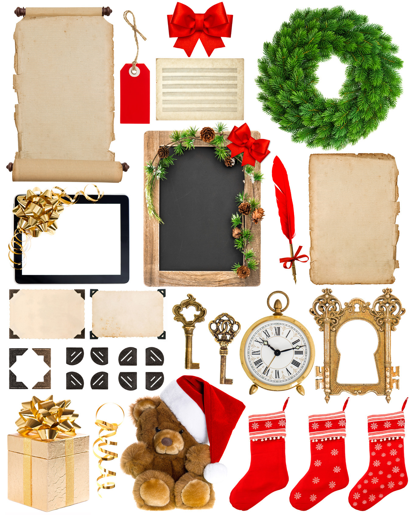 Christmas decorations objects, a Holiday Photo by LiliGraphie