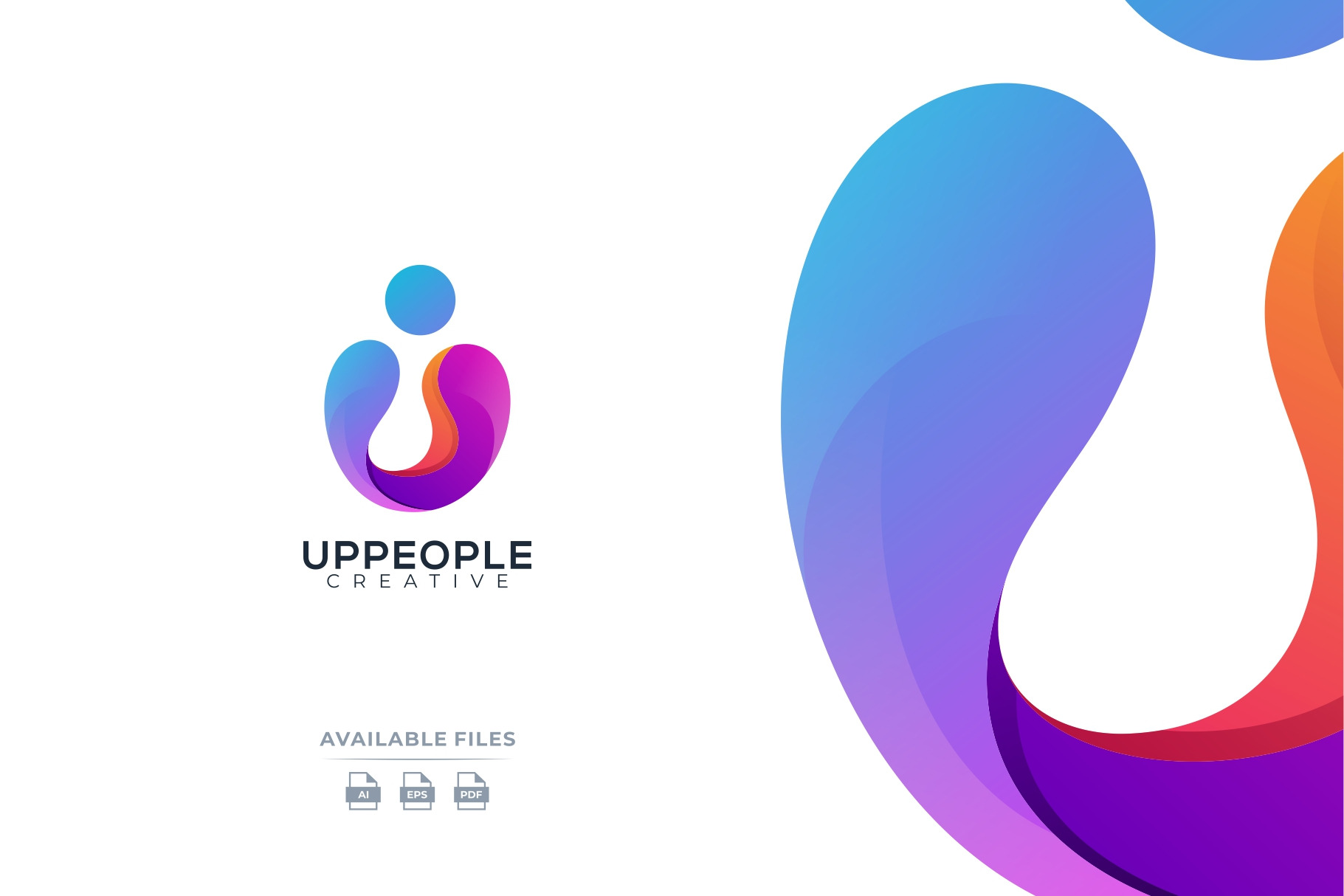 letter U with people colorful logo, a Branding & Logo Template by ...