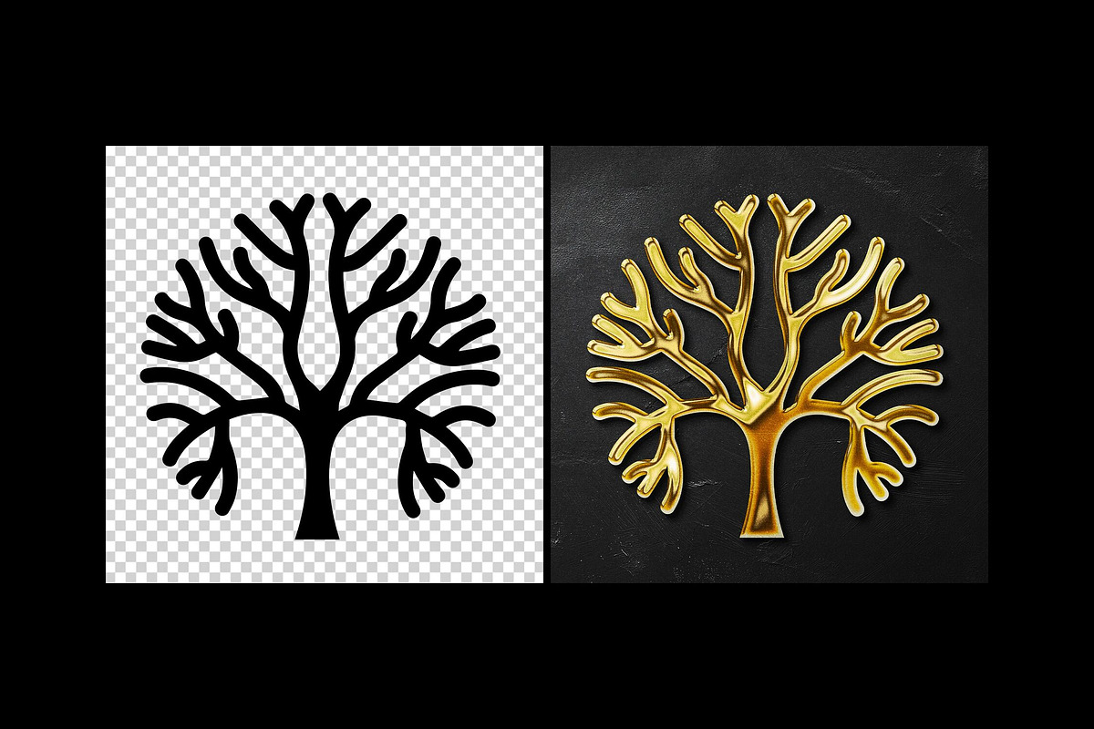 Realistic Gold Metallic Text & Logo, a Layer Style Add-On by Design Squad