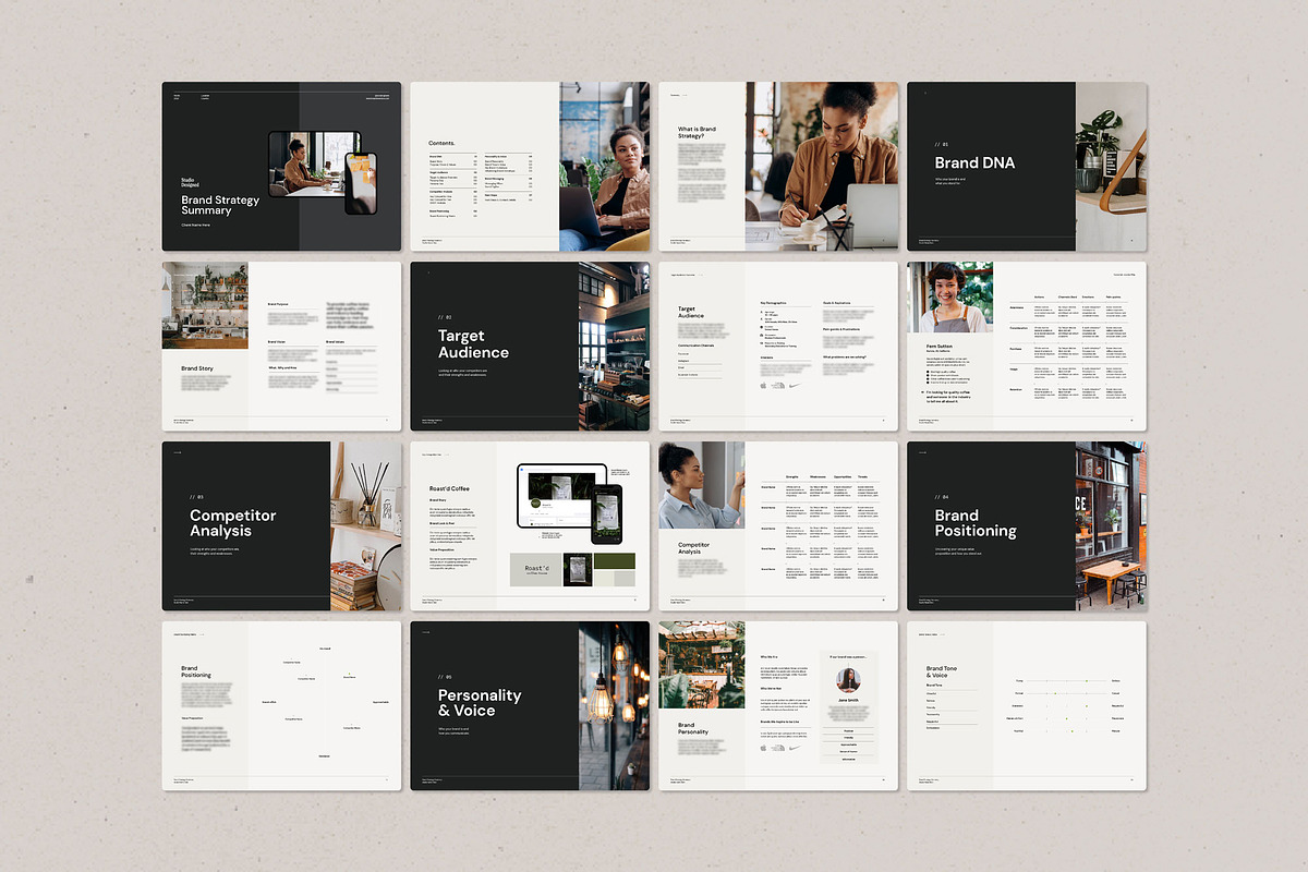 Brand Strategy & Questionnaire, a Branding & Logo Template by Hannah ...
