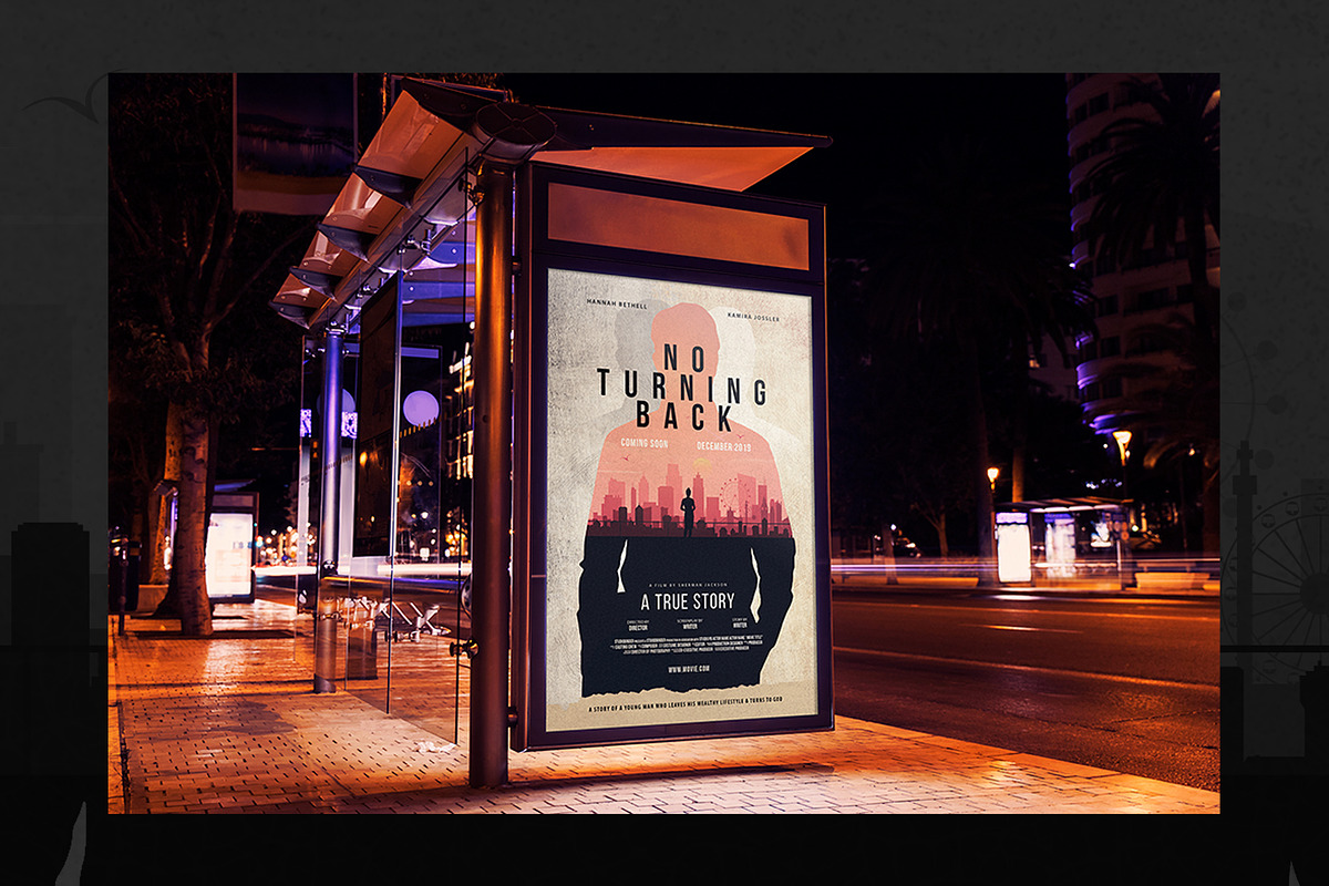 No Turning Back - Poster, a Flyer Template by PremadePixels.com ...