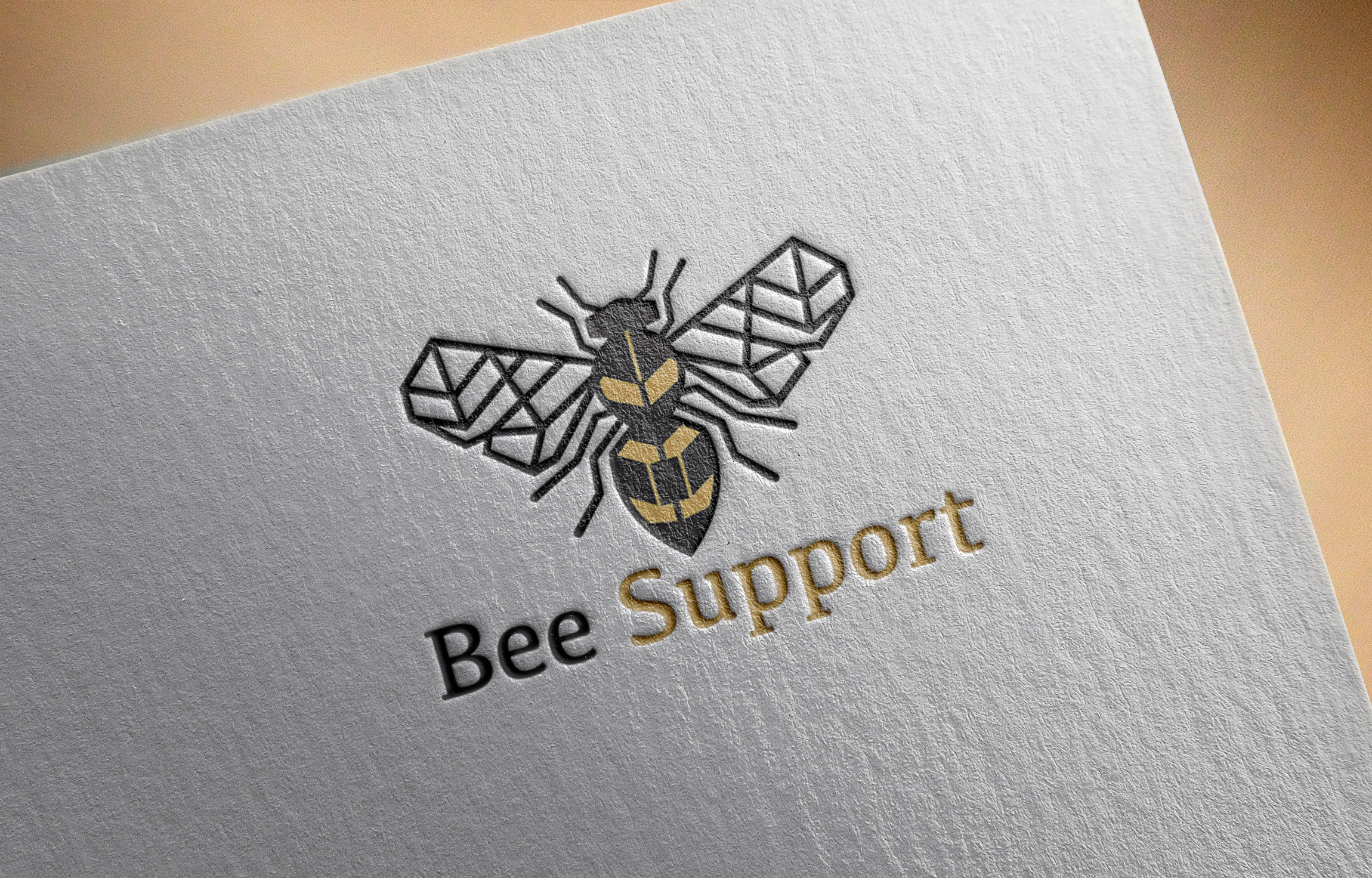 Bee Support Logo Template, a Branding & Logo Template by Raj Shop