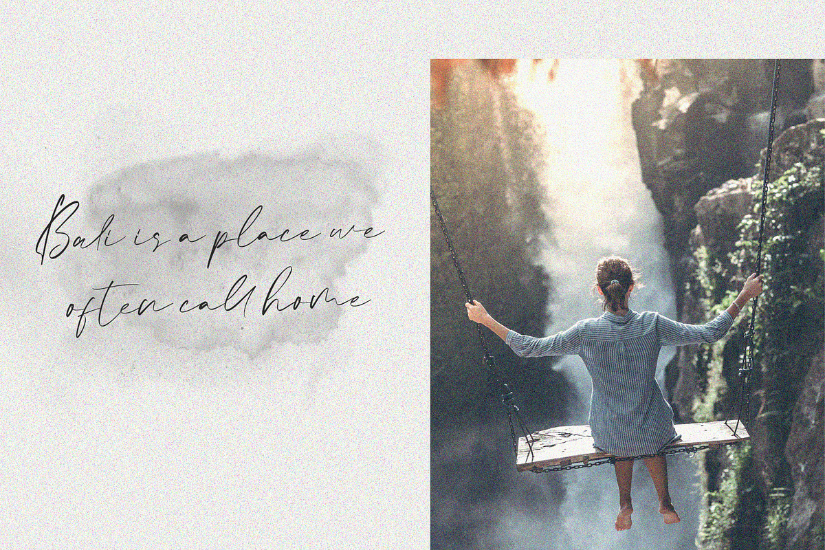 Ending Scene - Calligraphy Font, a Script Font by Arendxstudio