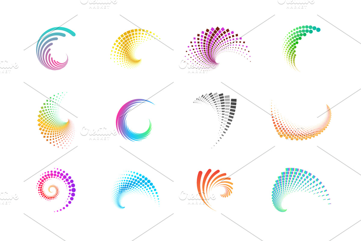 Abstract Swirl Icons, an Icon by vekstok