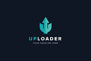 UpLoader Logo Template, a Branding & Logo Template by PixaSquare