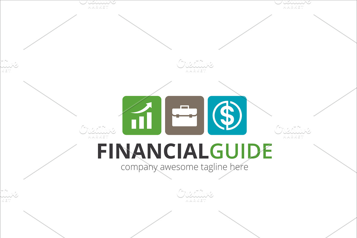 Financial Guide Logo, a Branding & Logo Template by XpertgraphicD ...