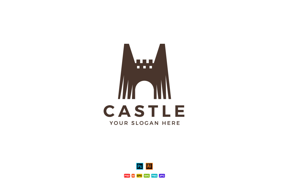 Castle Logo Design, a Branding & Logo Template by iHemalaya