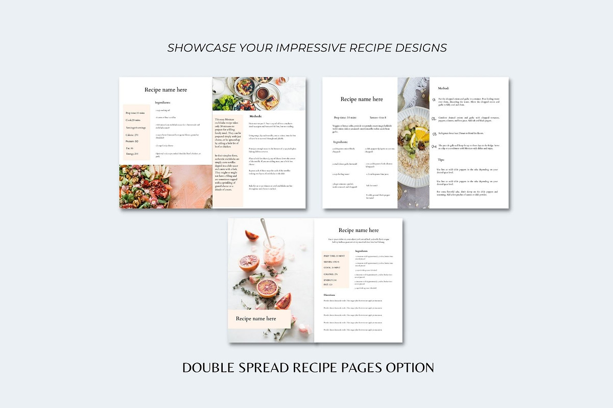 Canva Recipe Ebook Template