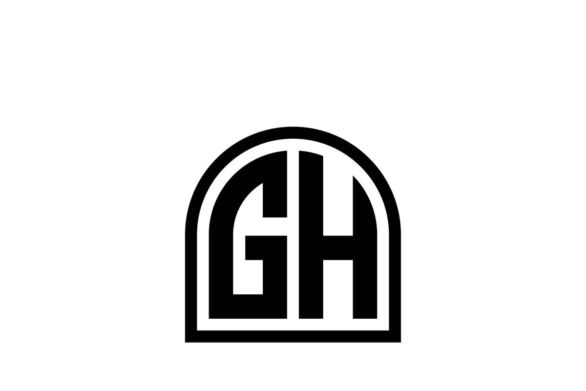 GH Logo design vector template, a Branding & Logo Template by xcoolee