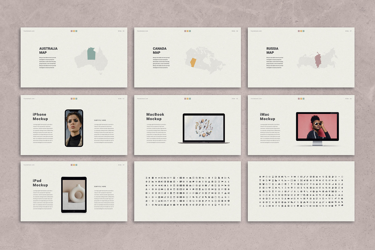 Leo Presentation Template, a Presentation Template by SlideStation