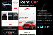 Rent Car - Responsive Email Template