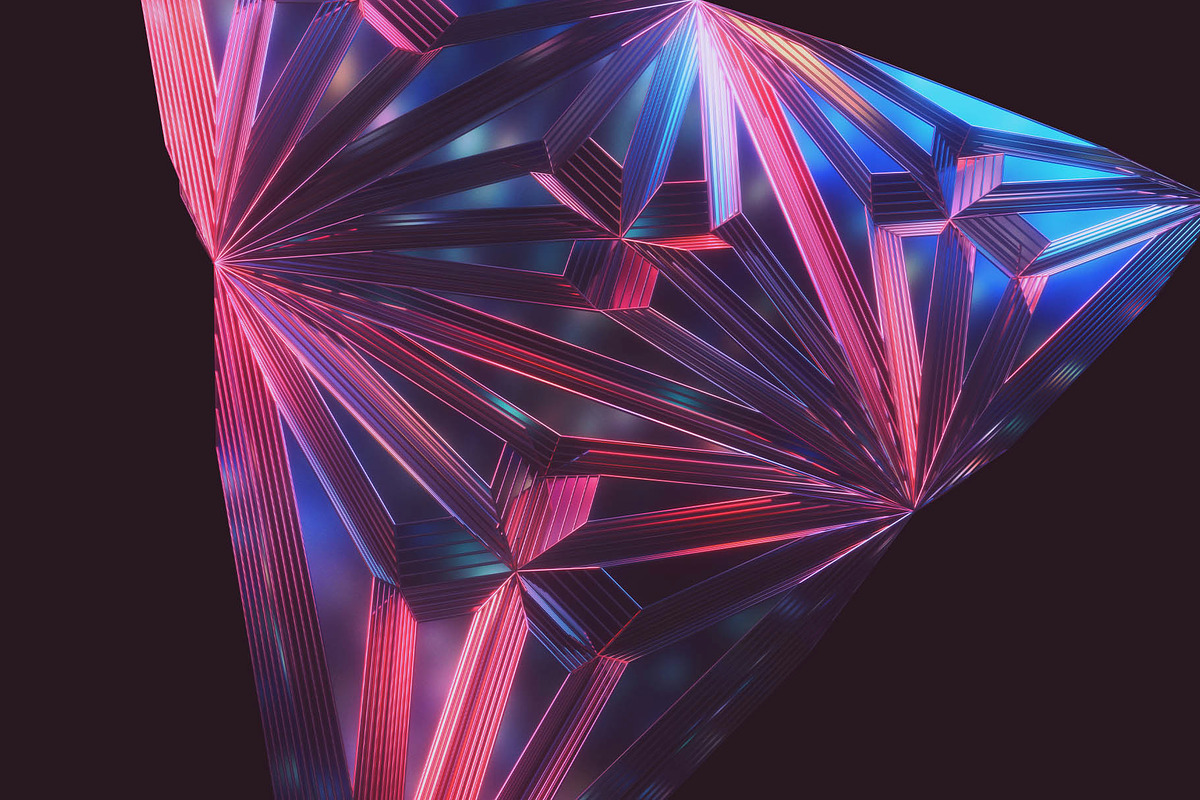 Stratus: Fragmented Forms, an Object Graphic by RuleByArt | Creative Market