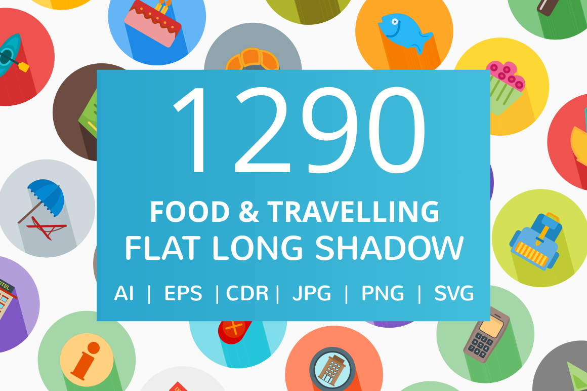 1290 Food & Travelling Flat Icons, an Outline Icon by IconBunny