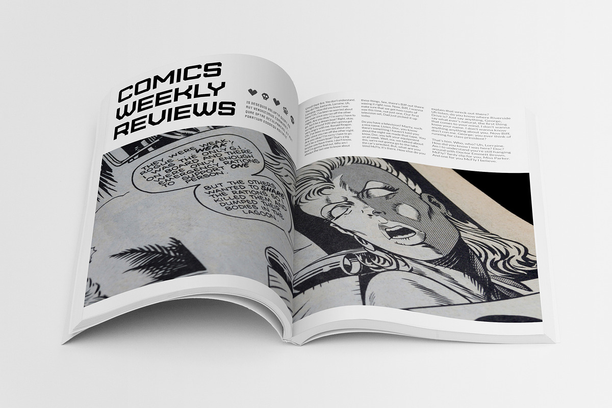 Retro Gaming Magazine Template, a Magazine Template by Andre28