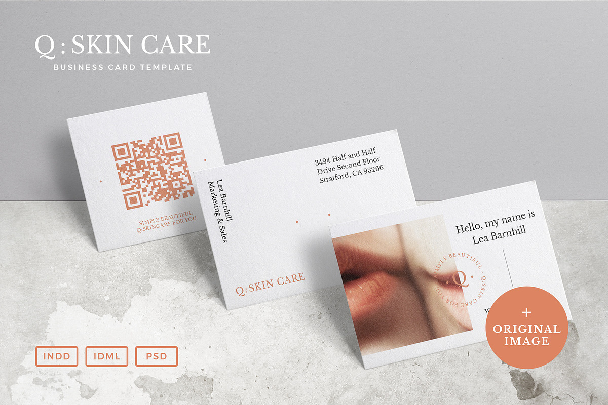 Q: Business Card Template, a Business Card Template by Kovy