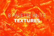 Palette Knife Texture, a Texture Graphic by UnicDesign