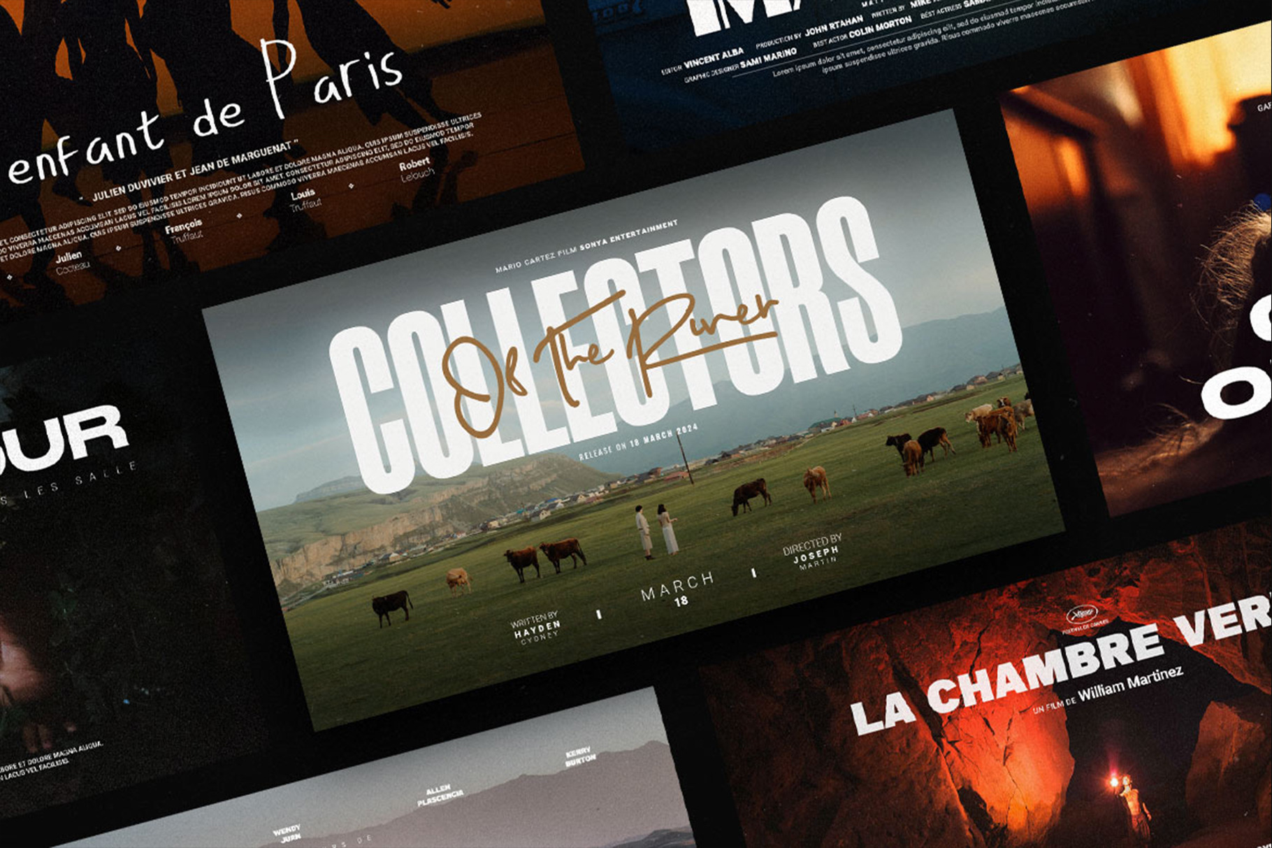 Movie Titles V.4, a Design Template by Pixflow