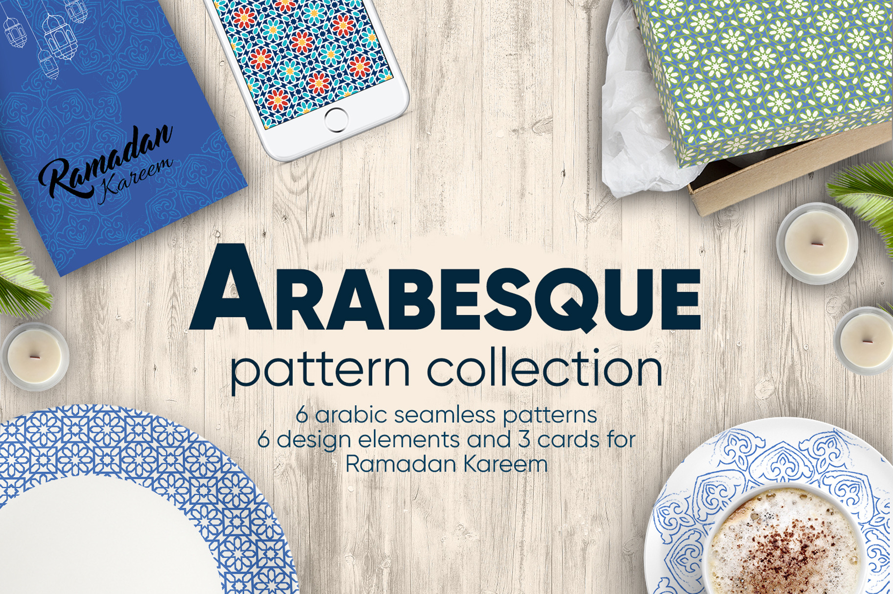 Arabic pattern collection, a Pattern Graphic by Digital Box