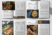 Cookbook Magazine Template