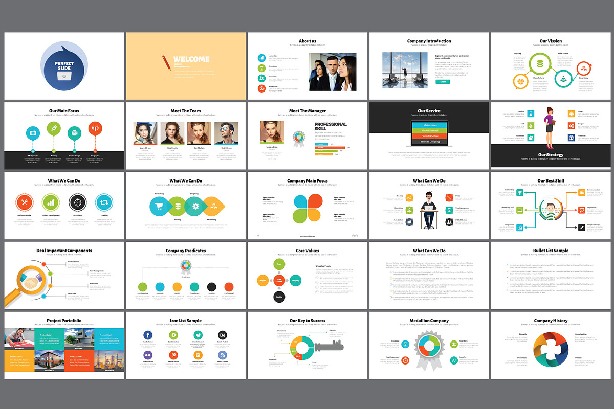 Perfect SLide Presentation, a Presentation Template by TemplateStation