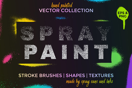 Spray Paint Textures | Textures ~ Creative Market