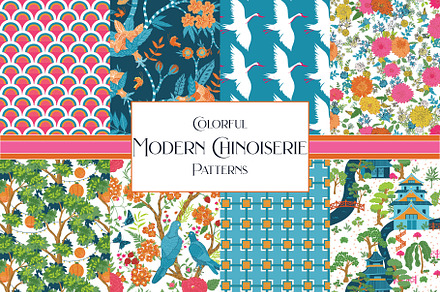 Loong. Seamless Patterns, a Pattern Graphic by Irina Dolgikh
