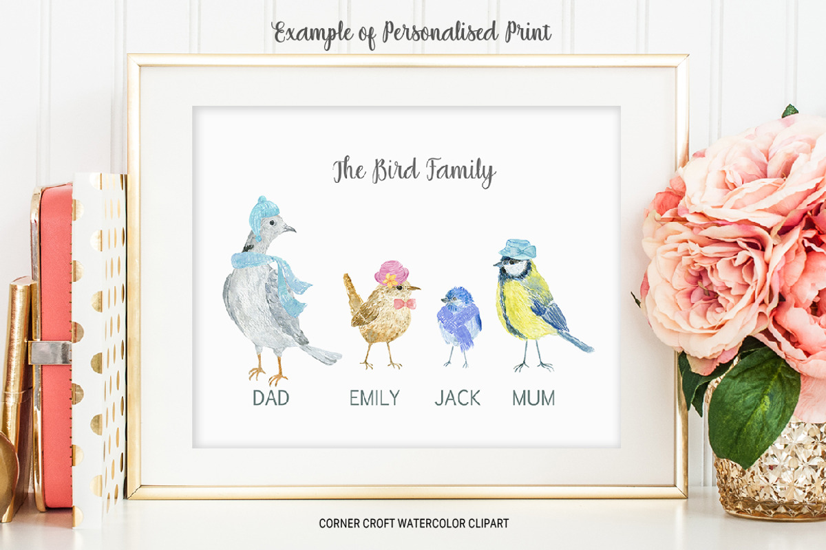 Bird Family Illustration, a Person Illustration by Corner Croft