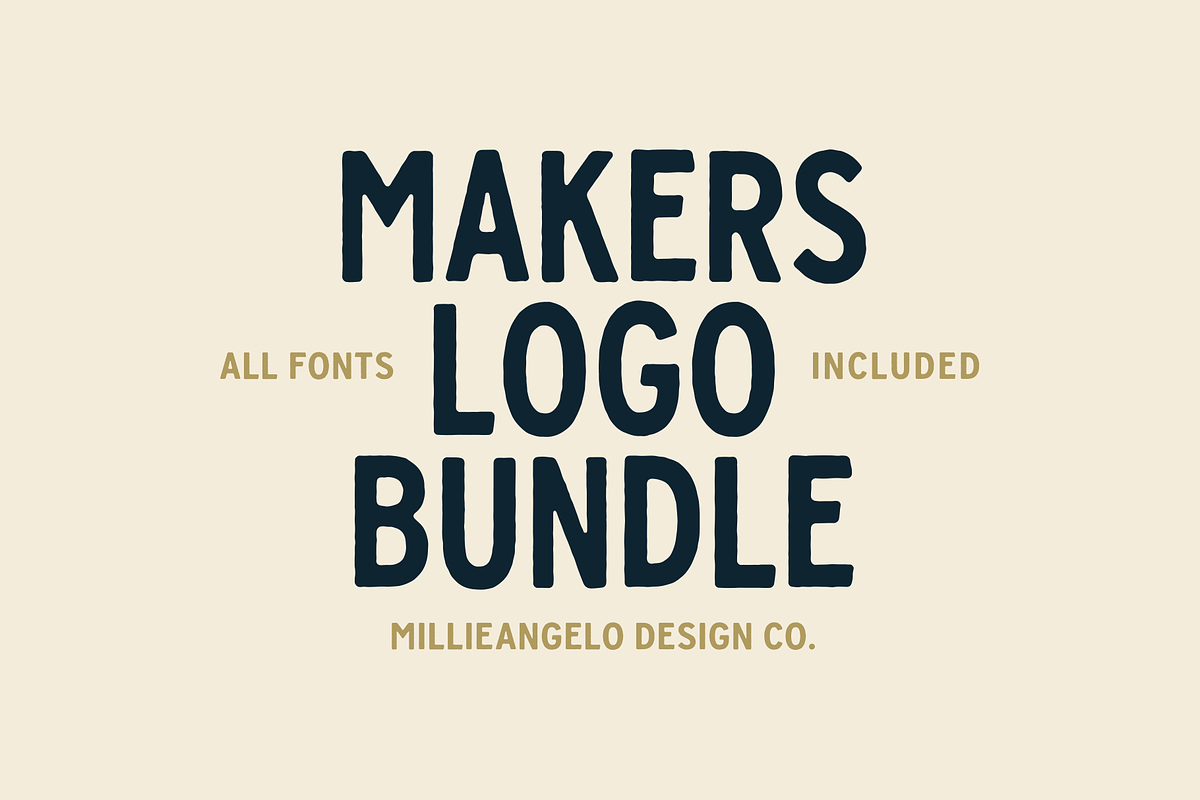Makers Logo Bundle, a Branding & Logo Template by Millieangelo