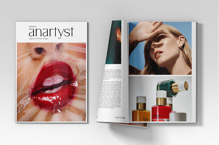 Canva Magazine Cover Template