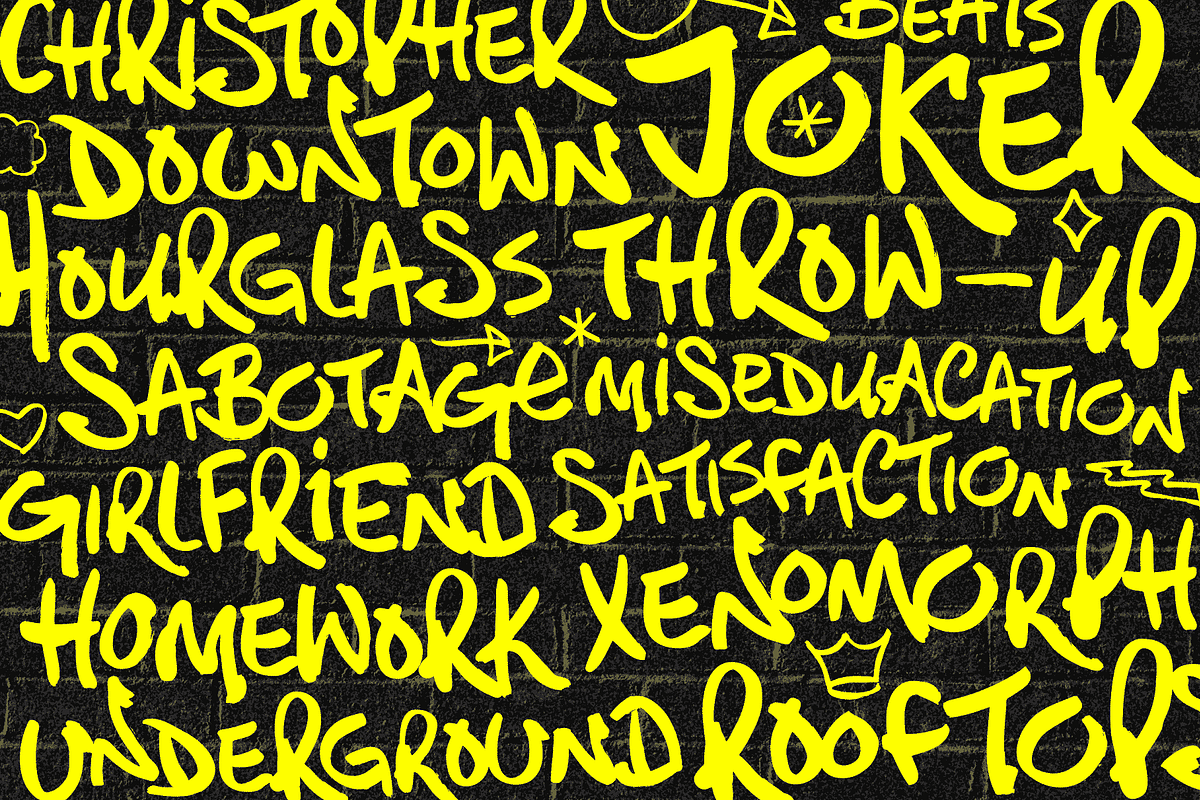 Permanent Park - 90s Graffiti Font