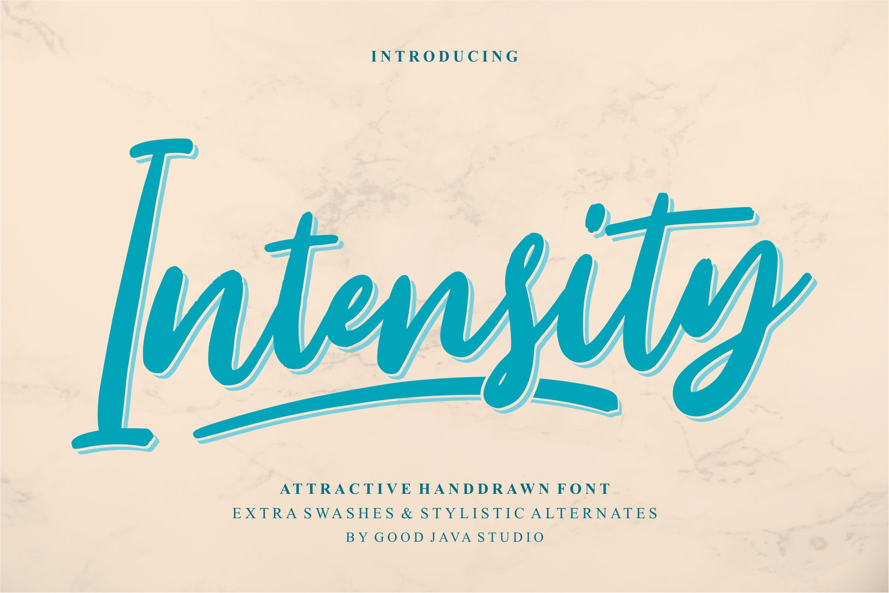 Identity - Attractive Handdrawn, a Script Font by Good Java Studio