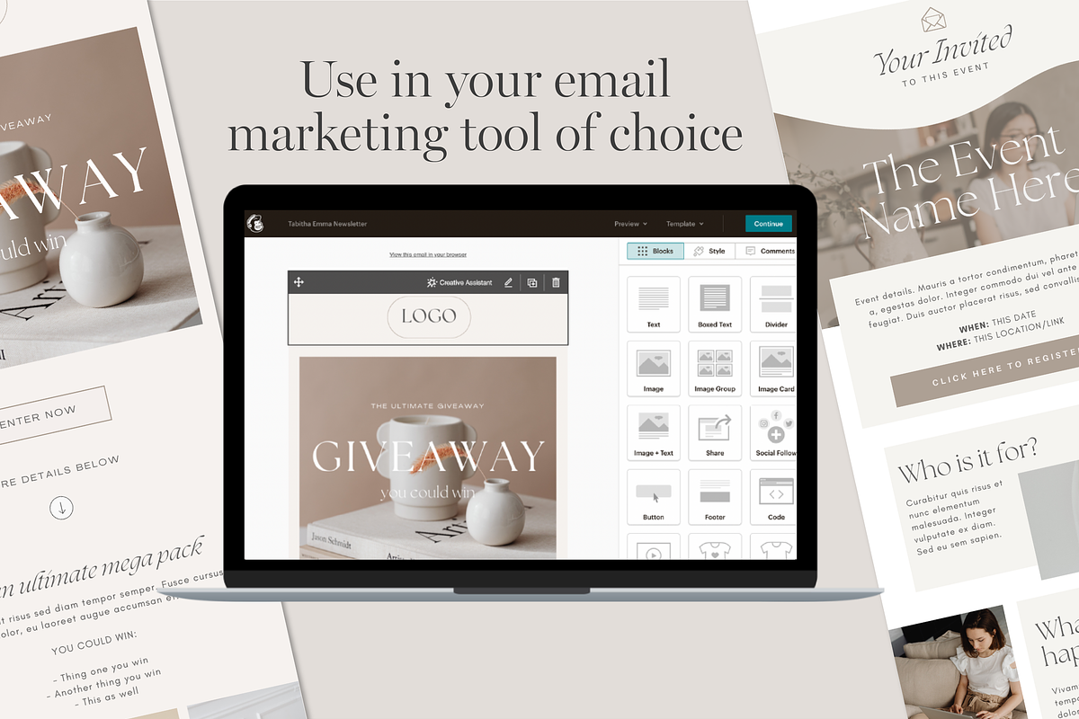 Email Marketing Templates Canva