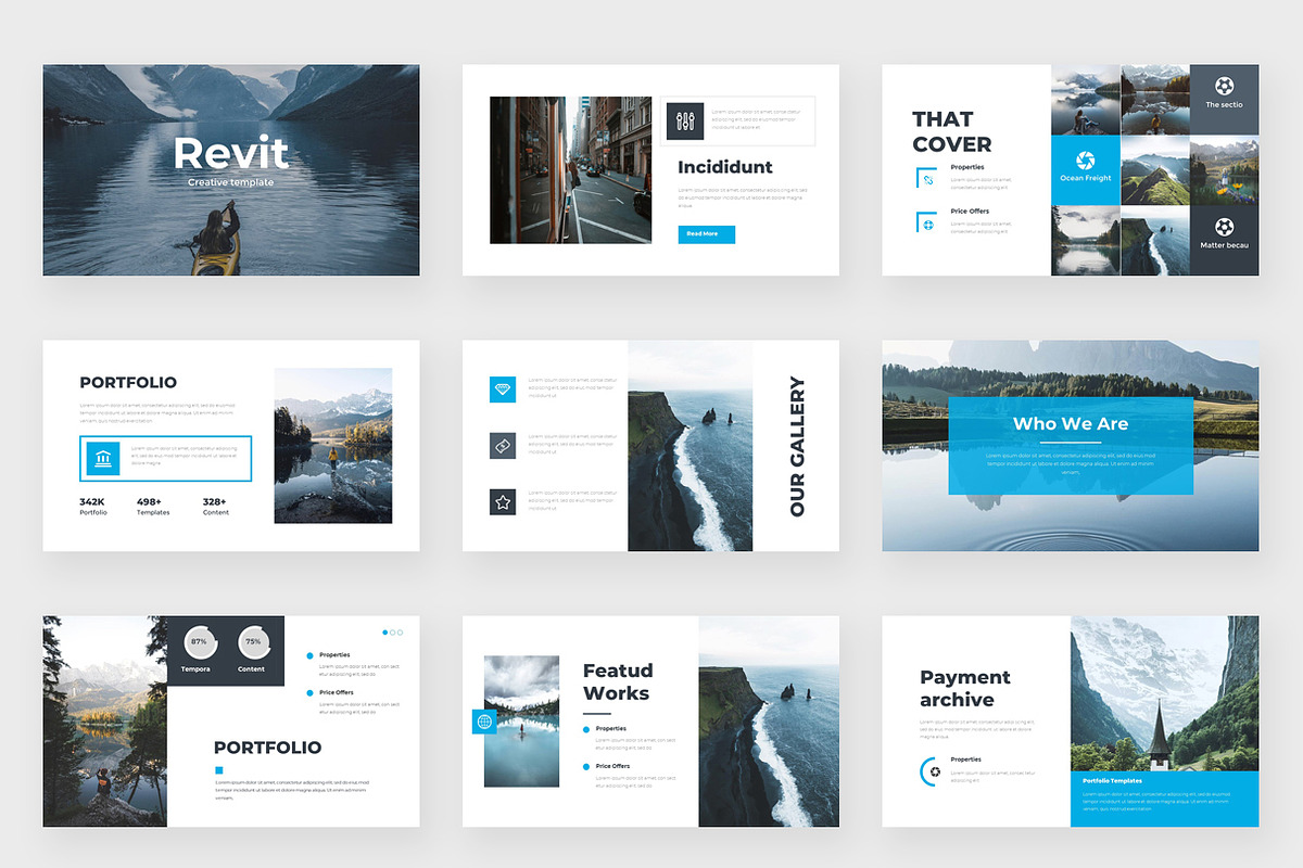 Revit Creative Keynote Template, a Presentation Template by One Percent ...