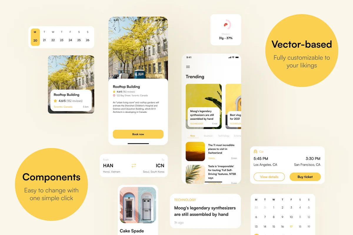Hydra - Multipurpose App UI Kit, an App Template by Capi Product
