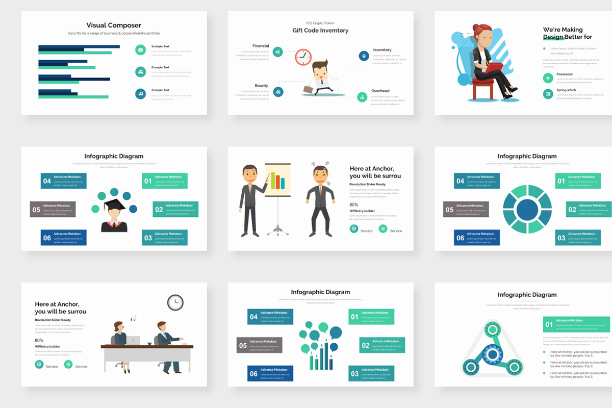 Process Overview Powerpoint Template, a Presentation Template by One ...