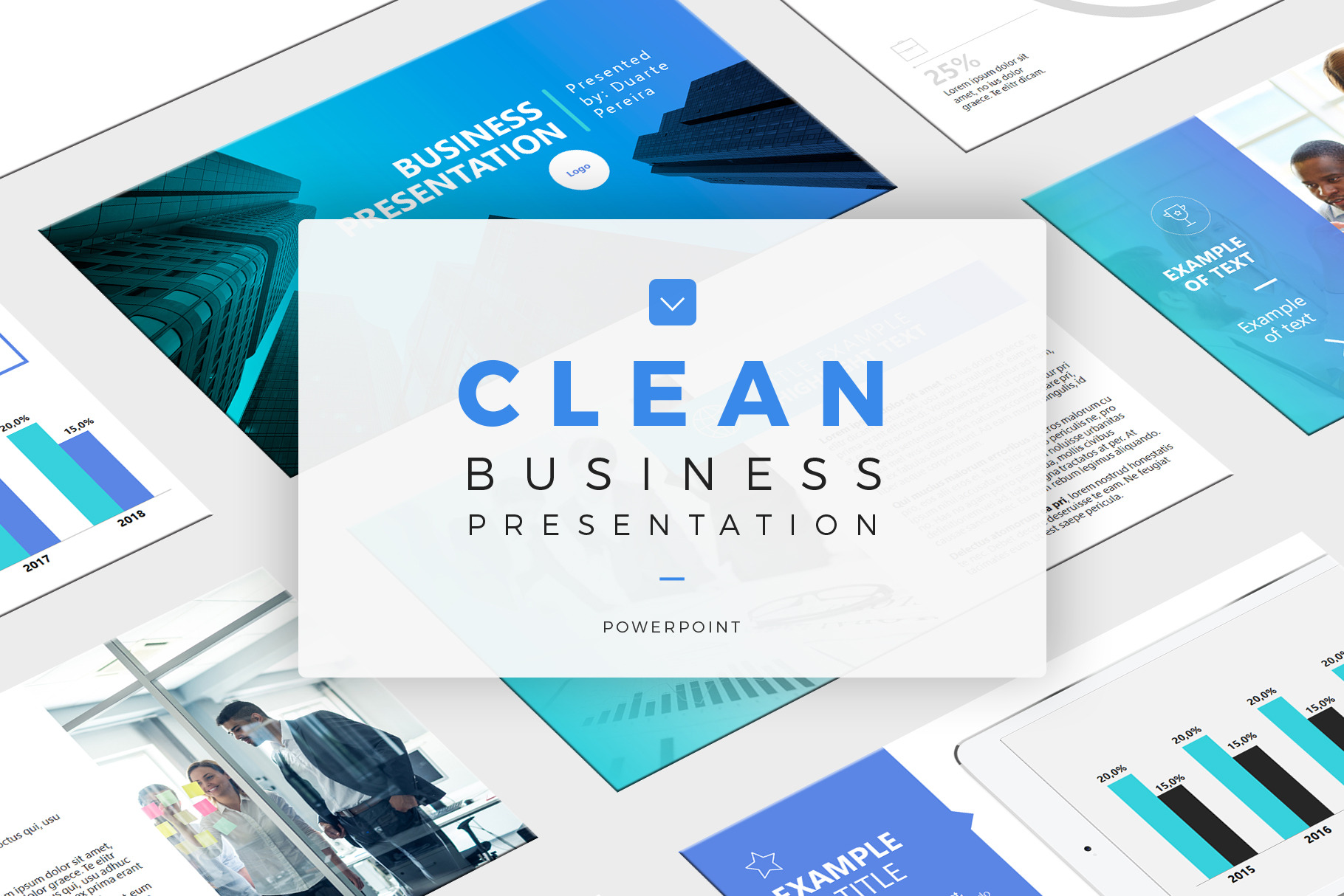 Clean Business Presentation, a Presentation Template by duarte.pereira2
